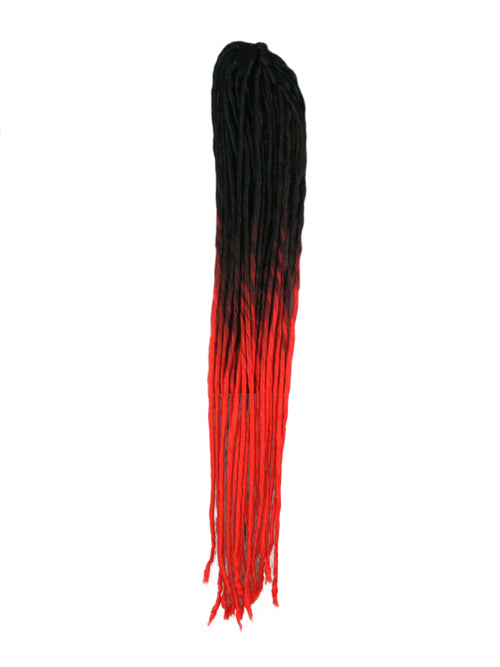 Elysee Star Dreads - #1 Black / Dark Red Transitional – CyberloxShop